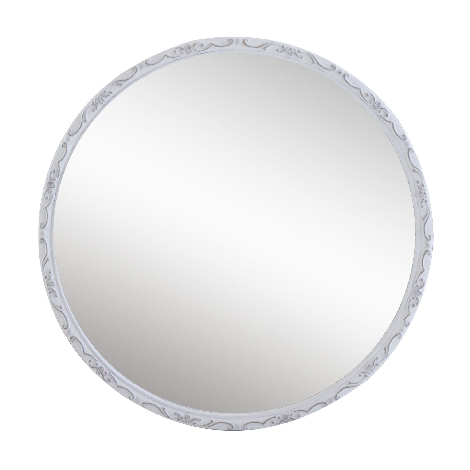 Norma White Mirror | Volpes