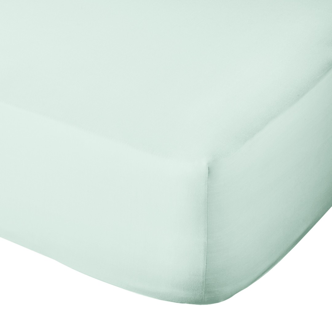 Eggshell 144tc Polycotton Fitted Sheet | Volpes