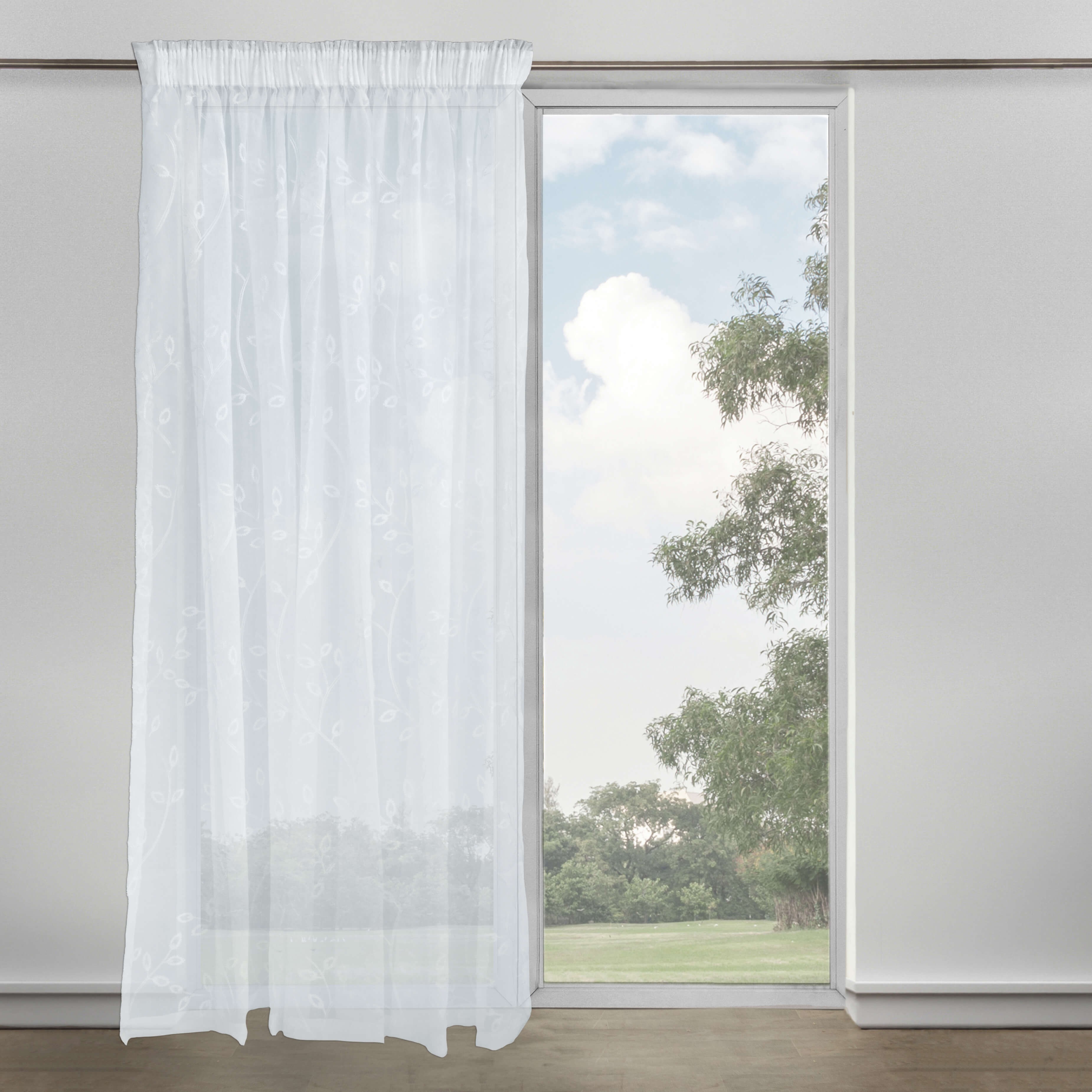 Caitlin White Curtain | Volpes