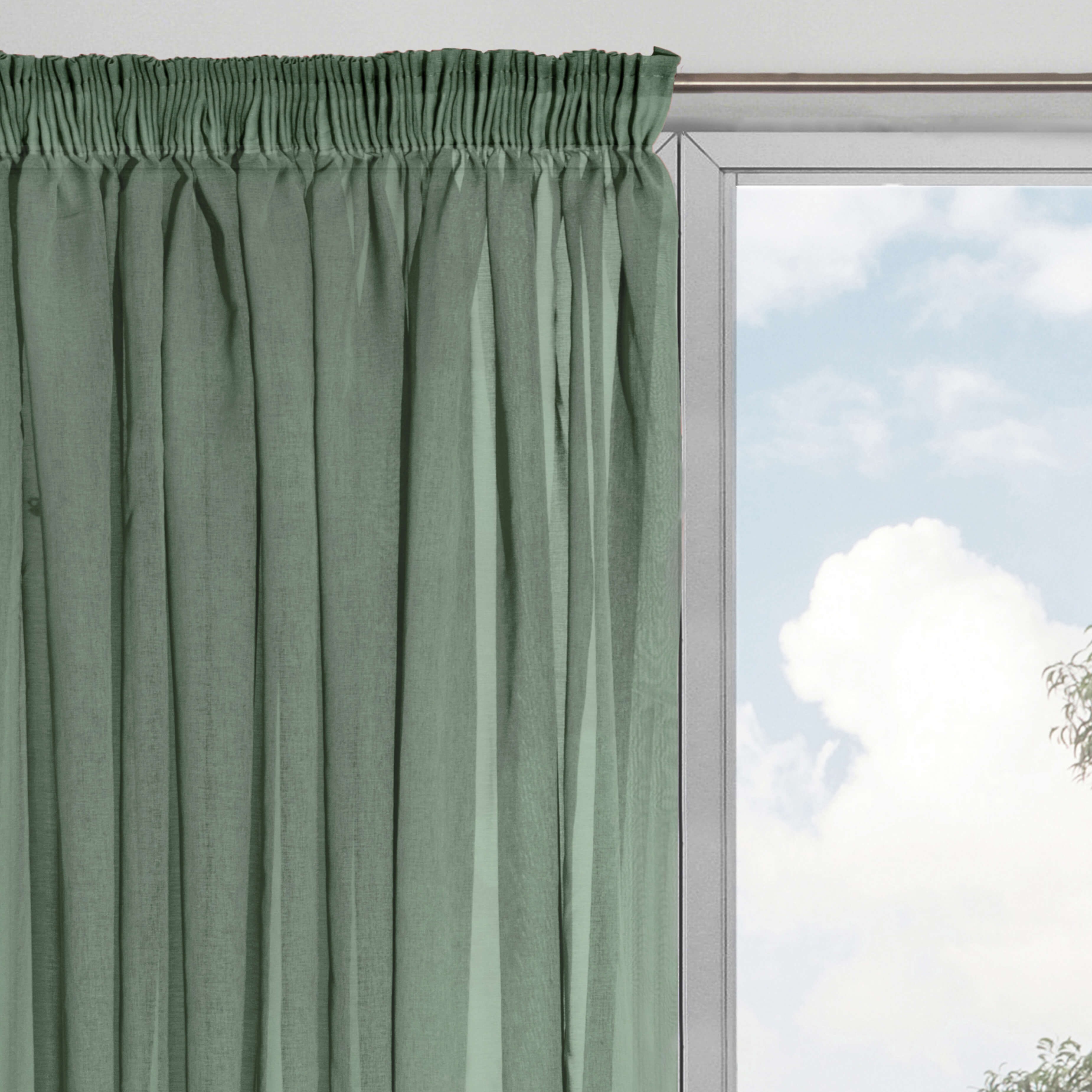 MYSTICAL VOILE SAGE CURTAIN | Volpes