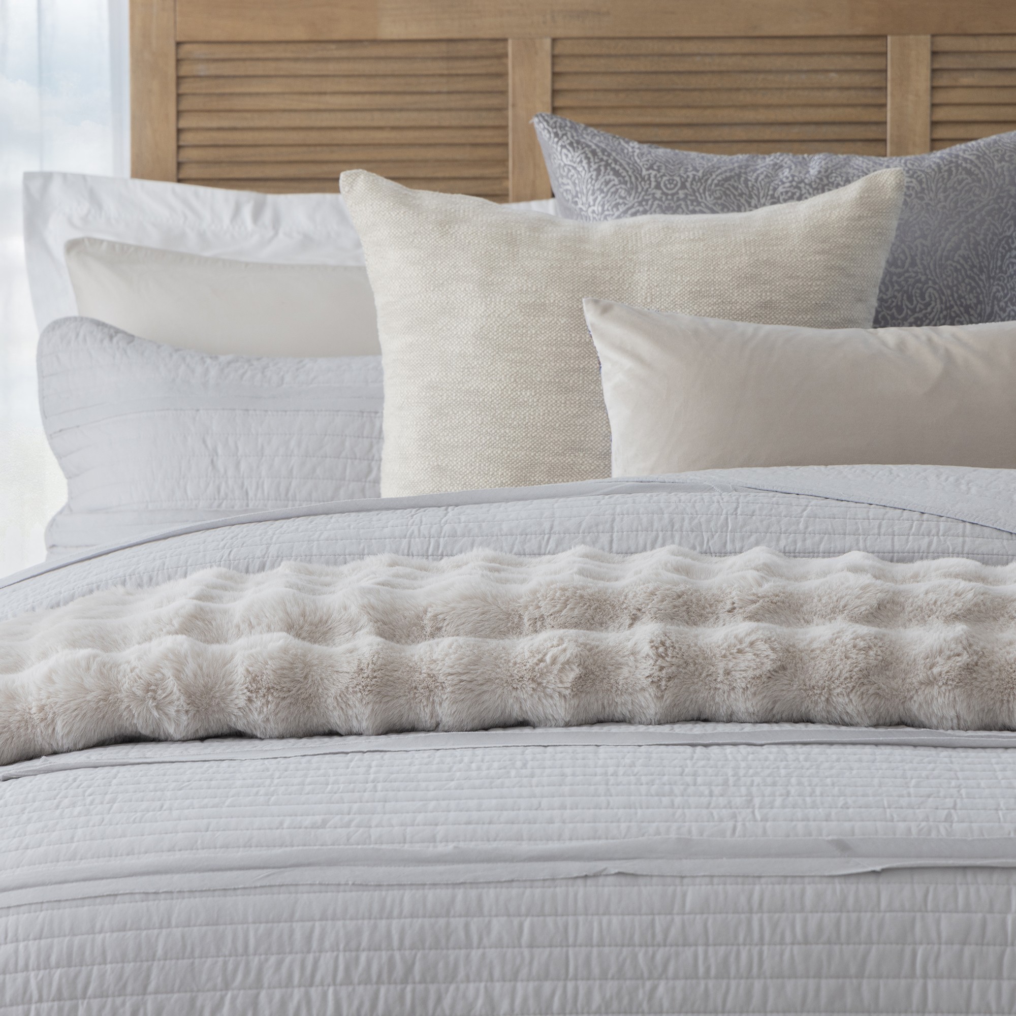 Arthur Grey Quilt Set | Volpes