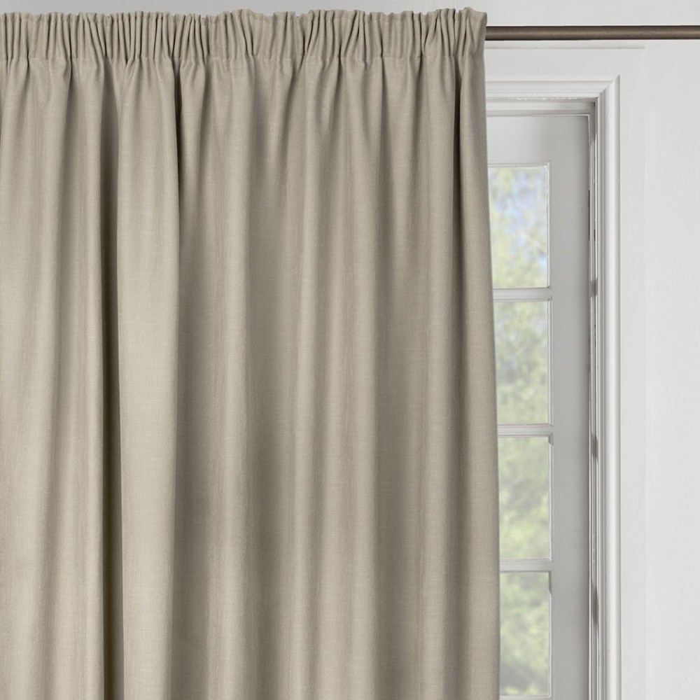 Mocca Hemp Curtain | Volpes