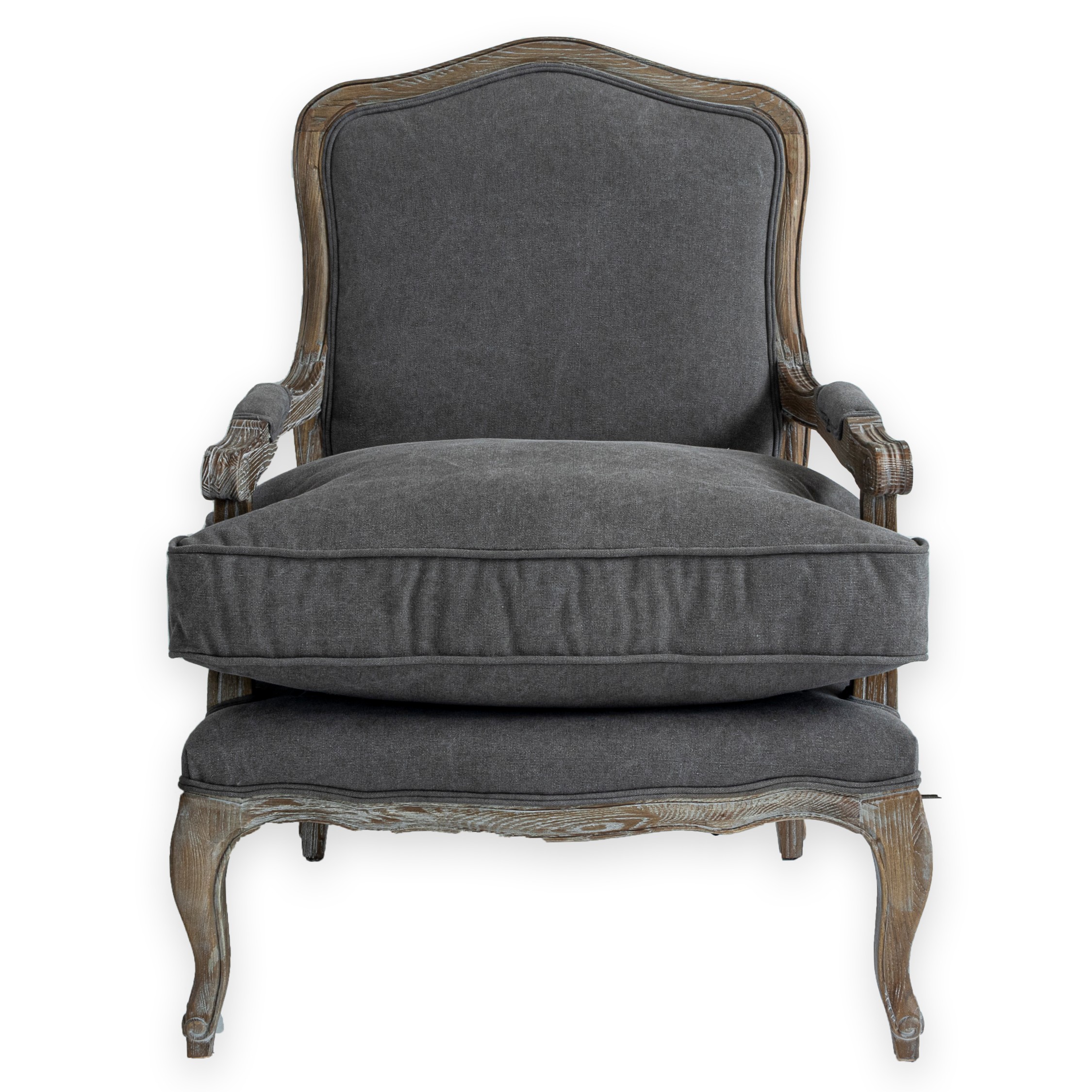 LOUIS BIRCH CHARCOAL CHAIR | Volpes