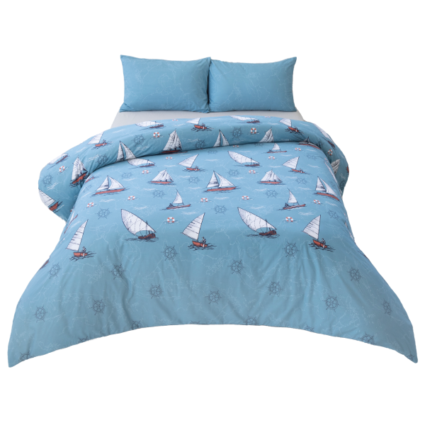 TOBY TEAL DUVET COVER SET | Volpes
