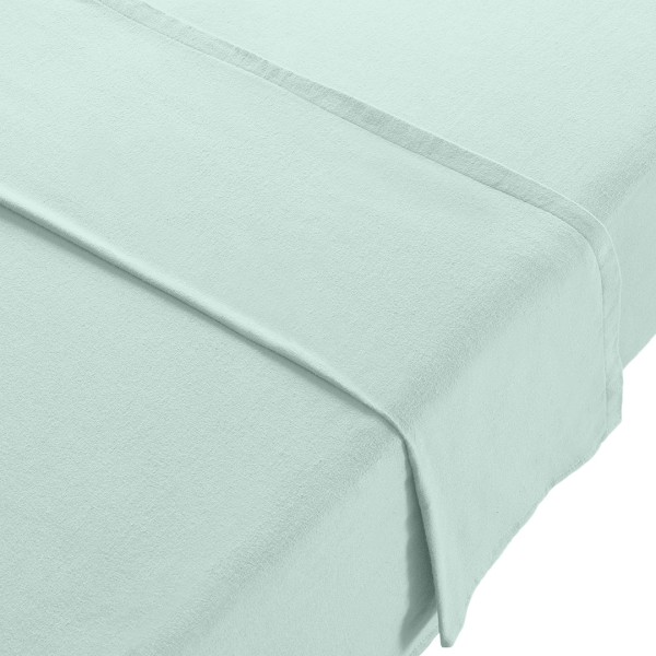 Duck Egg Winter Cotton Fitted Sheet | Volpes