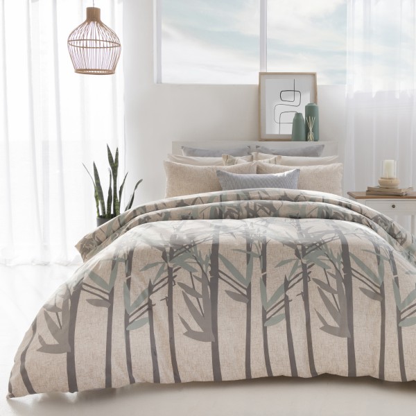 Kai Natural Duvet Cover Set | Volpes